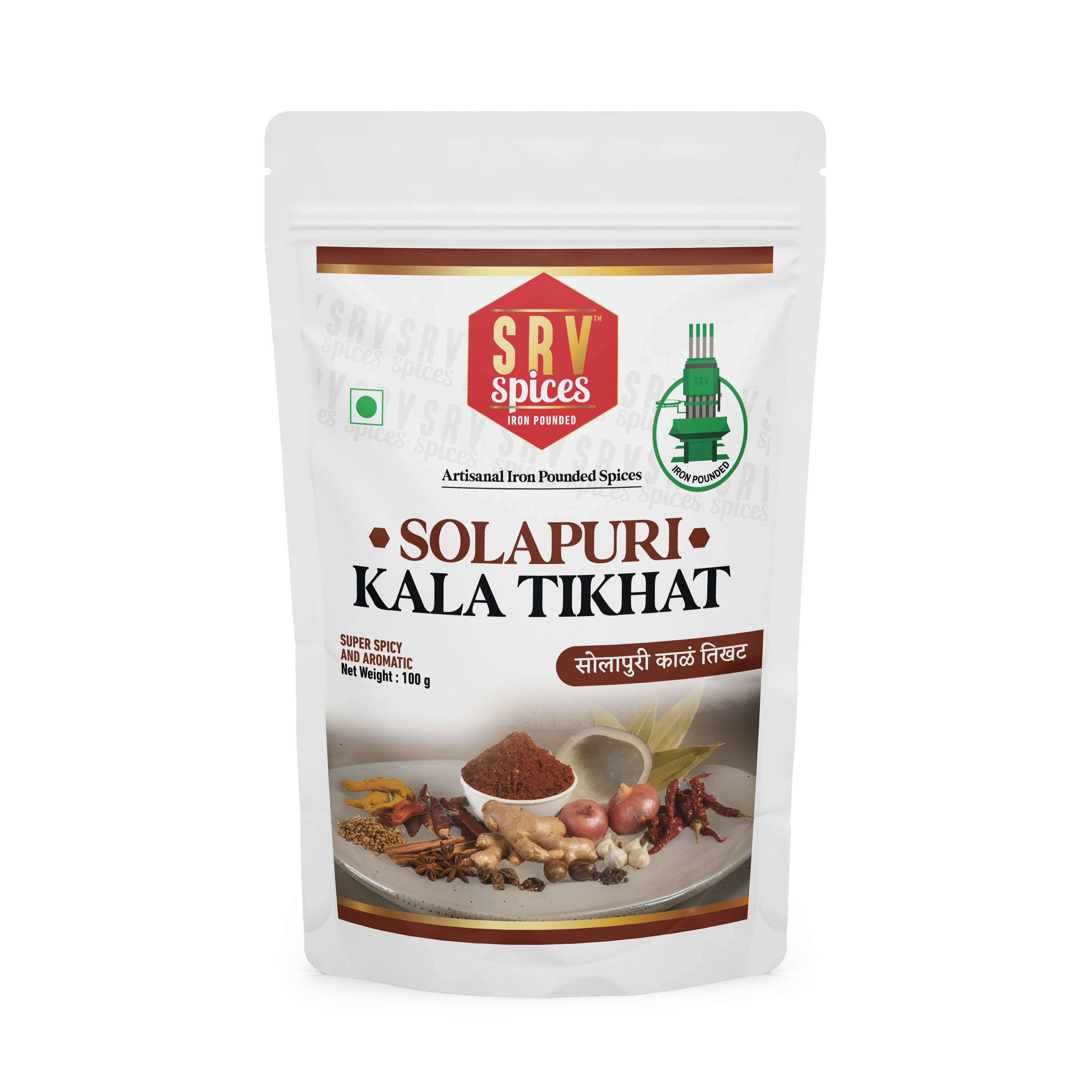 SRV Solapuri Kala Tikhat – SRVSpices